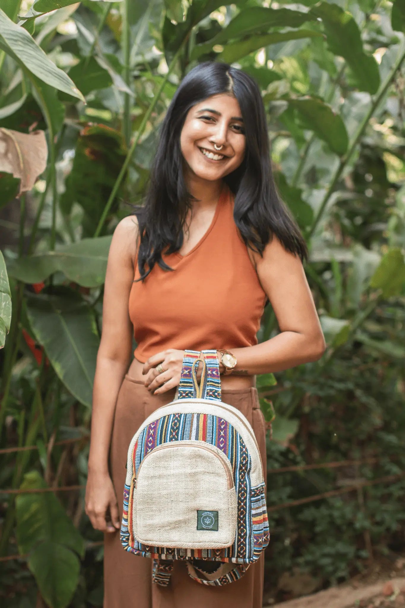 Mini Hemp Backpacks for Girls: Ripple - Stylish & Eco-Friendly Design ...